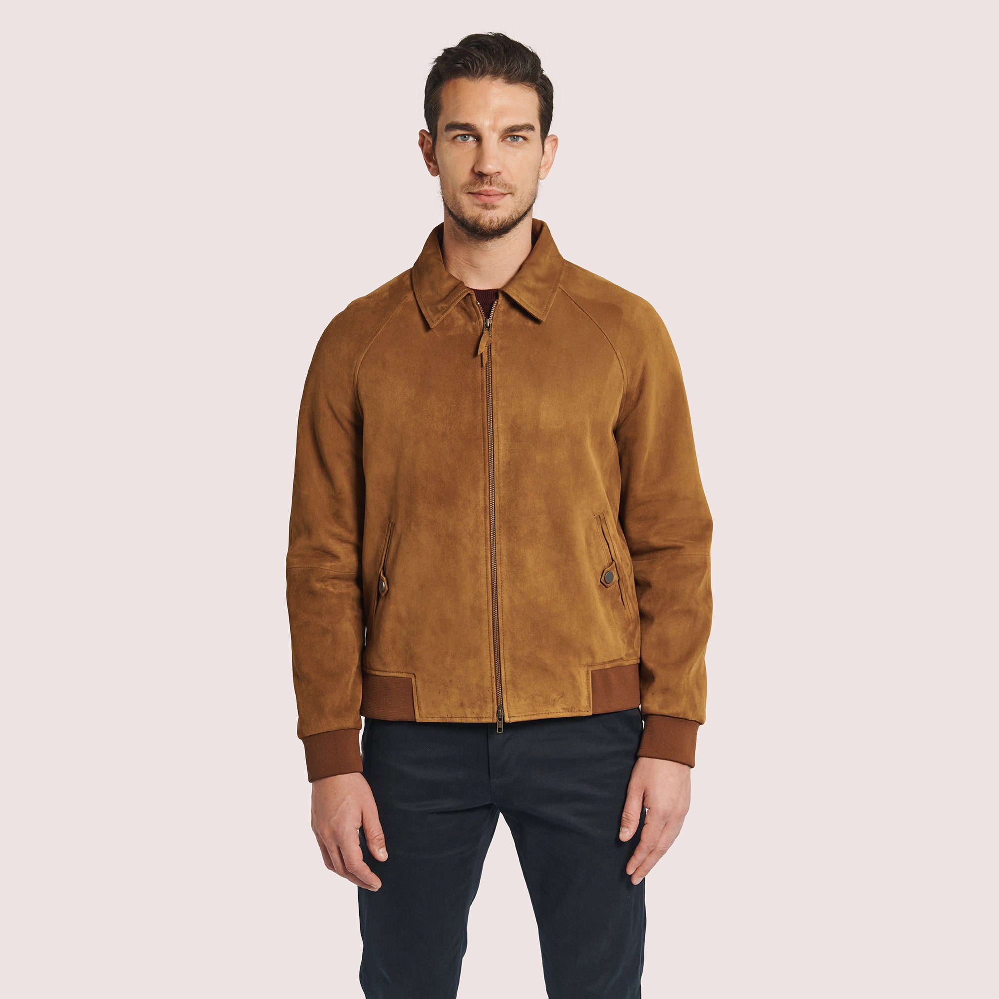 Luxurious Kensington Goat Suede Jacket - Italian Craftsmanship ...