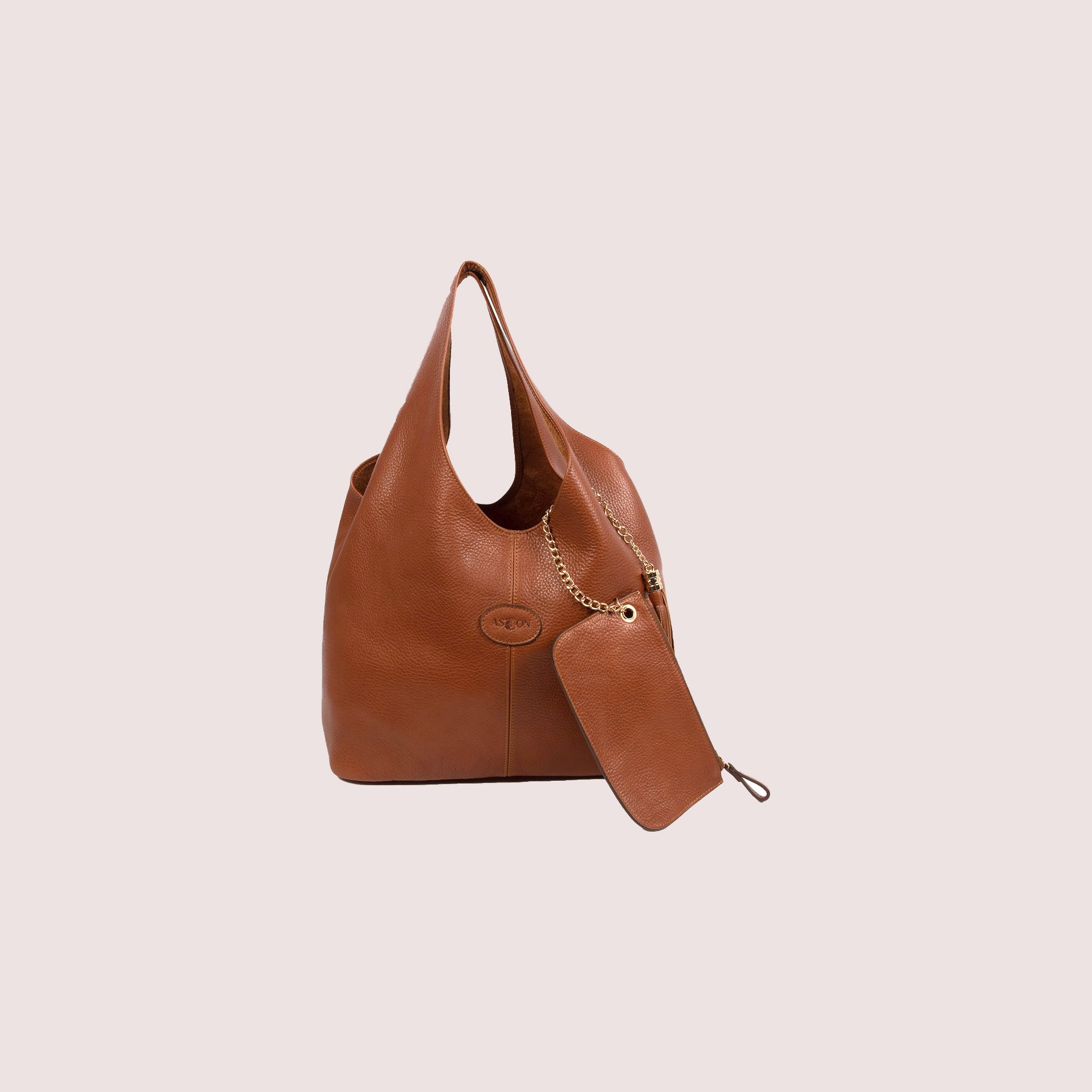 Aston Tote: Eco-Friendly Lambskin Shoulder Bag – astonleather.com